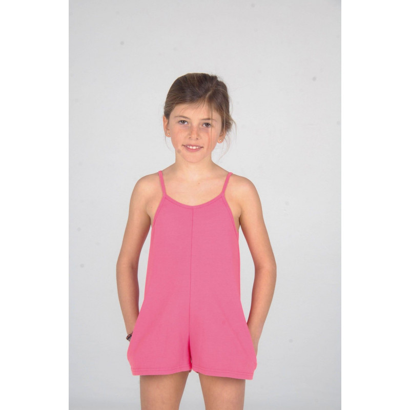 Girls Coral Overalls Luca Bynn